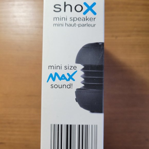 shox | Portable Audio & Video | Shox Portable Mini Speaker Vbass ...